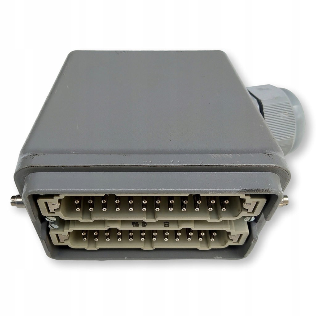 HARTING 48B OBUDOWA + WTYK HAN 48 E-M ZŁĄCZE 48pin - 14039584189 ...