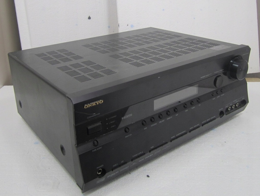 Amplituner 7.1 Onkyo TX-SR605 HDMI Pilot Moc 7x90W - 10947047464 - oficjalne archiwum Allegro