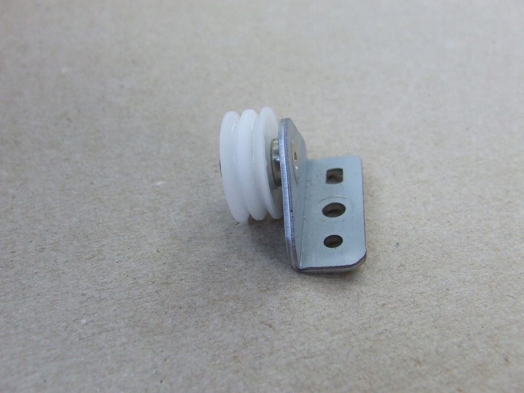 Podwójna rolka na linkę stalową 1mm 19x7x6mm - 12863226473 - oficjalne ...