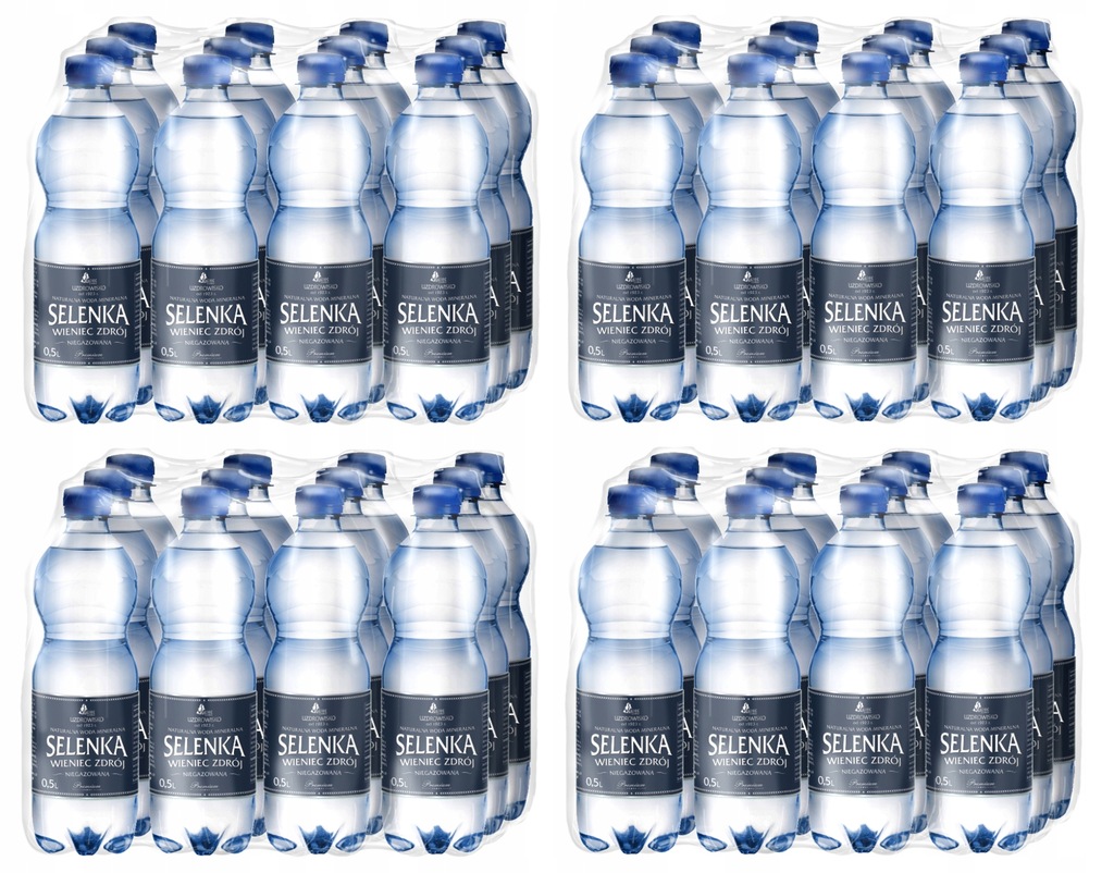 Woda niegazowana 0,5l SELENKA 4 ZGRZEWKI 48 sztuk - 13805490084 ...