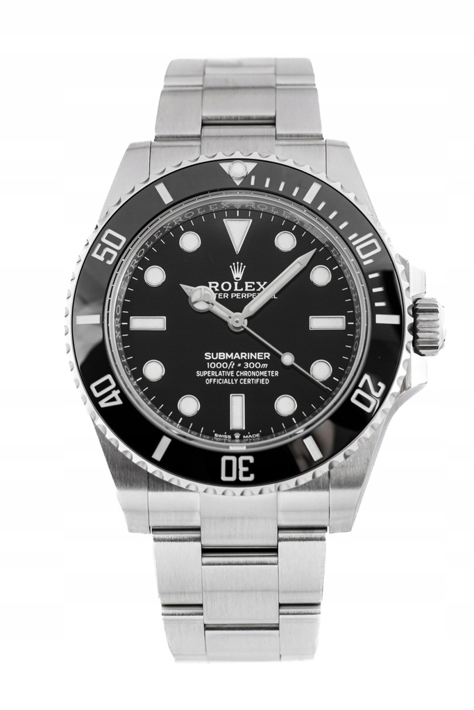 ROLEX SUBMARINER NO DATE COSC 124060 41MM/KPL. - 13049171022 ...