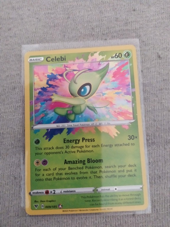 Vivid Voltage - Celebi Amazing Rare - 12544528221 - oficjalne archiwum ...