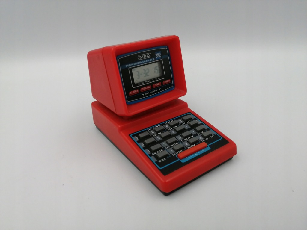 KALKULATOR MBO 882 KOMPUTEREK Z TEMPERÓWKĄ SPRAWNY - 13665893256 ...