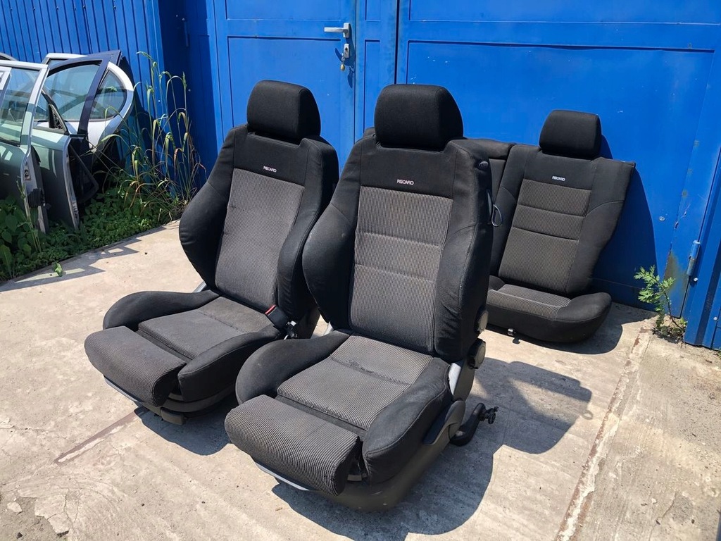 FOTELE RECARO GOLF IV GTI LEON A3 S3 8L OCTAVIA I - 10918697749 ...