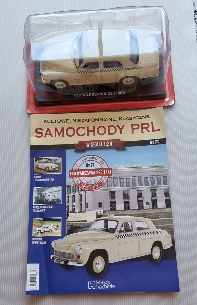 Samochody PRL Hachette 1:24 Warszawa 223 Taxi - 13022064291 - oficjalne ...