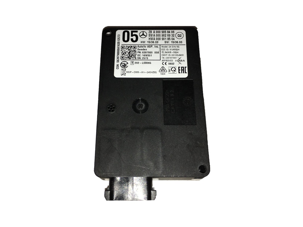 RADAR SENSOR MERCEDES 0009058406 W156 W176 W205 - 7138387771 ...