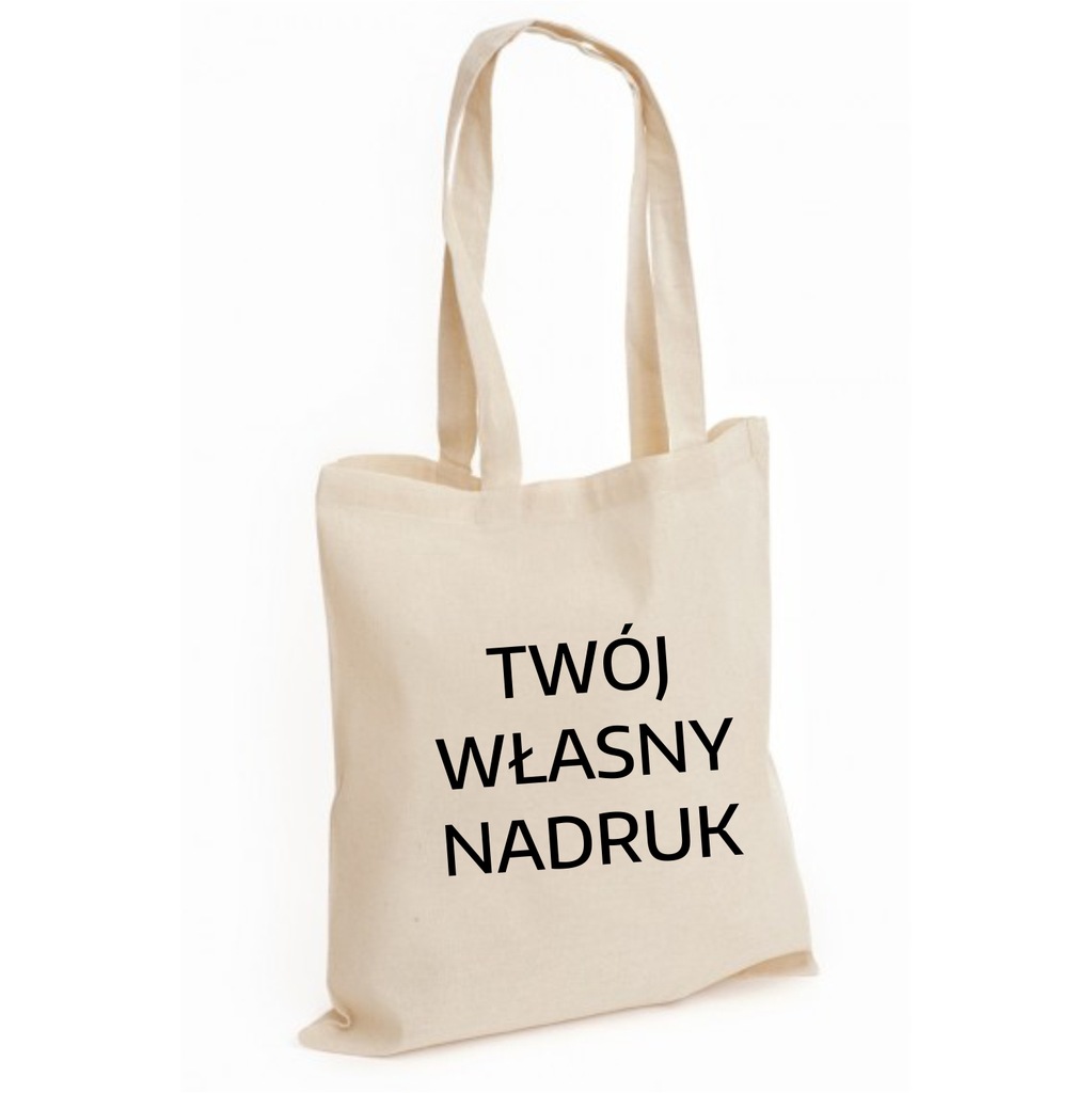 Torba bawełniana z TWOIM NADRUKIEM, LOGO, NAPISEM - 7137307970 ...