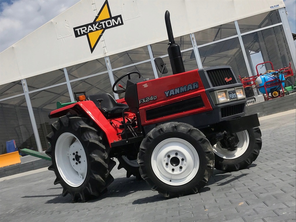 Mini traktorek ciągnik Yanmar FX24D 4x4 28KM zamia - 9236585945 ...