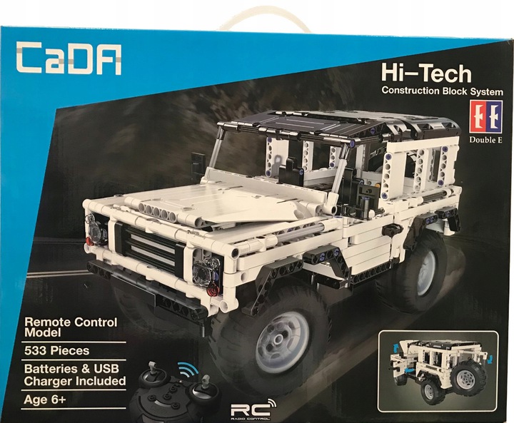 AUTO TERENOWE JEEP RC LEGO TECHNIC CADA C51004W - 12195651806 ...