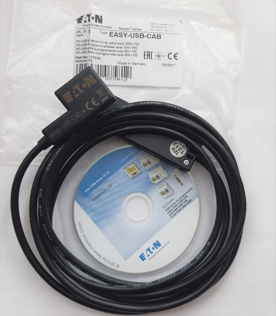 Kabel do sterowników Moeller EASY-USB-CAB - 13724402028 - oficjalne ...