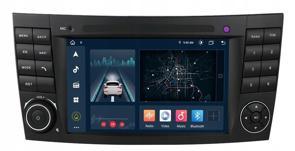 RADIO NAWIGACJA MERCEDES E W211 ANDROID 4/64GB DSP - 11957240122 ...