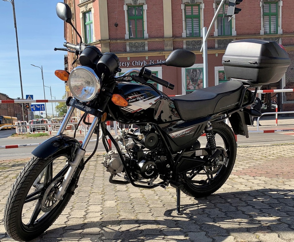BARTON FIGHTER MOTOROWER 50cm 4T + KUFER OKAZJA !! - 12721210205 ...
