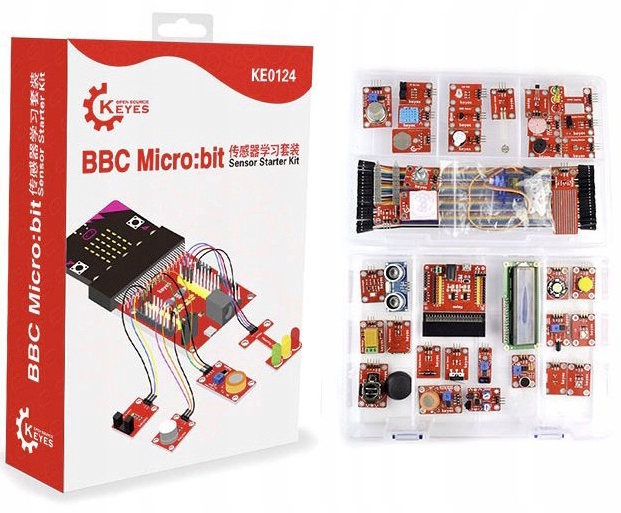 Keyes - Sensor Starter Kit - Zestaw startowy z czujnikami dla BBC micro ...