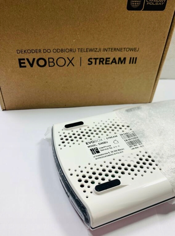 DEKODER EVOBOX STREAM 3 - 12514862589 - oficjalne archiwum Allegro
