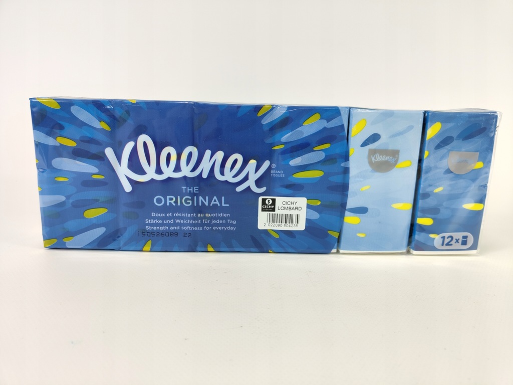 Kleenex Original - Chusteczki 12 opakowań - 12547821033 - oficjalne archiwum Allegro