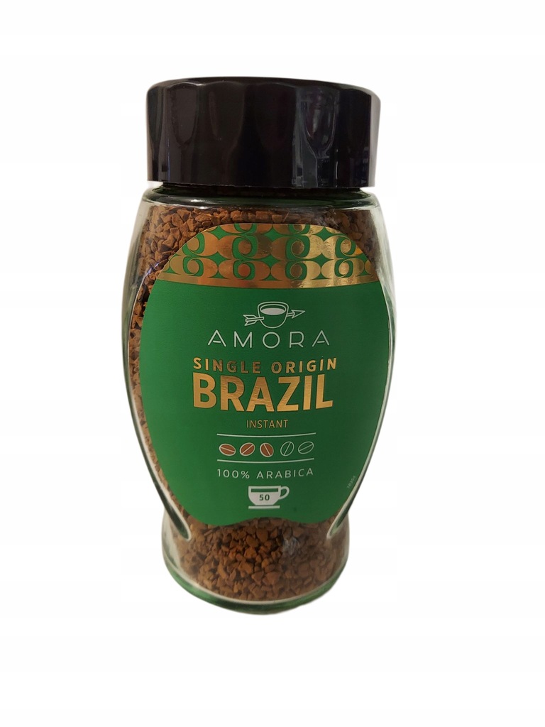 Kawa rozpuszczalna Amora Brazil Instant 100g - 12945872722 - oficjalne ...