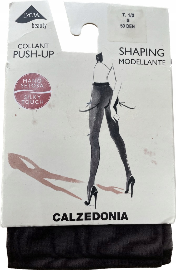 CALZEDONIA Rajstopy T.2 / S PUSH-UP MOKA - 13433650083 - oficjalne ...