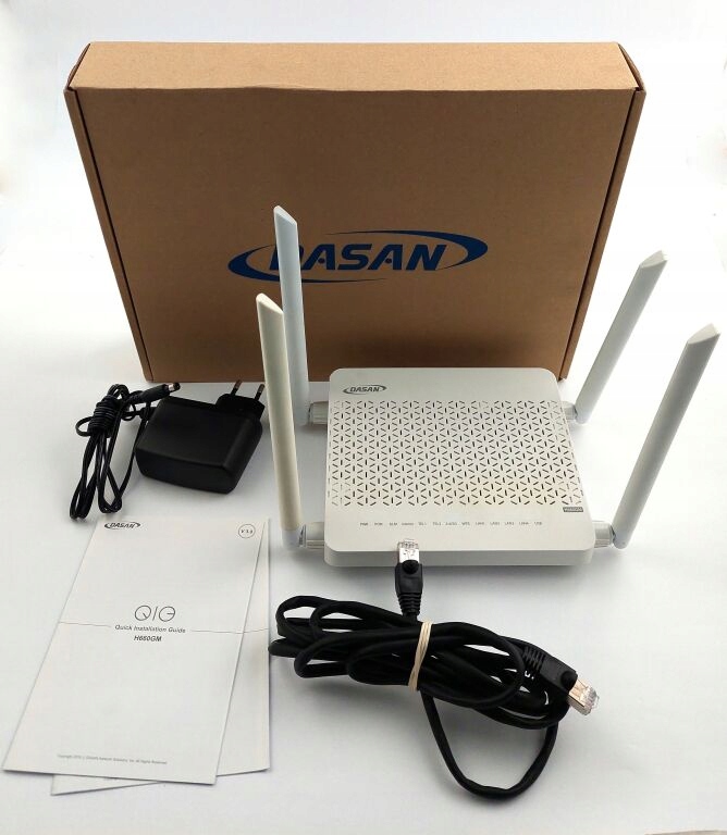 ROUTER DASAN H660GM KOMPLET - 11395031181 - oficjalne archiwum Allegro