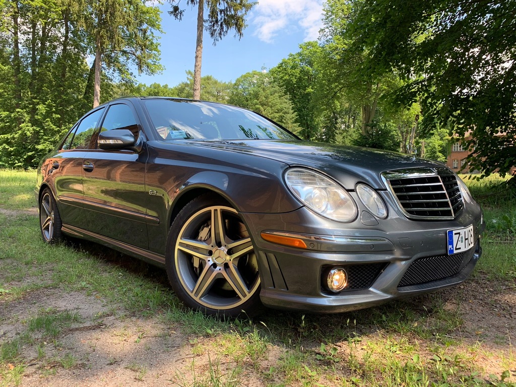 MERCEDES W211 E63 AMG zarejestrowany FV23% brutto - 8726134756 ...