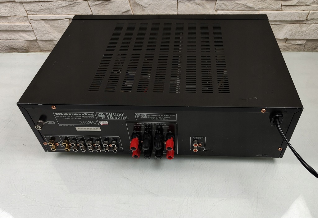 Marantz PM-53 Zintegrowany wzmacniacz stereo - 12586210434 - oficjalne archiwum Allegro
