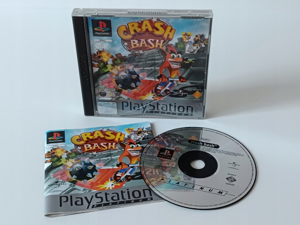 CRASH BASH psx ps1 bcm od 1zł - 13080671993 - oficjalne archiwum Allegro