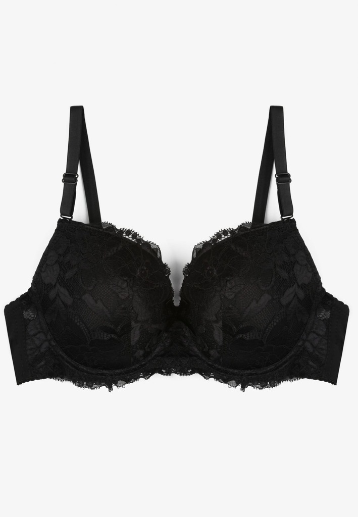 Born2Be Czarny Biustonosz damski 85C Full Cup - 13846923886 - oficjalne ...