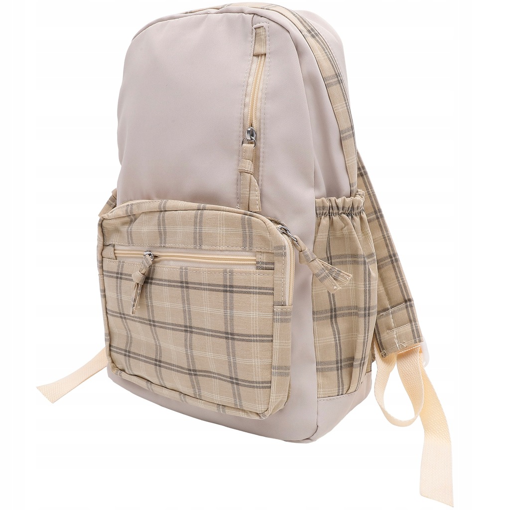 GIRLS BACKPACK PLAID PATTERN KAWAII BACKPACK CUTE - 14246657259 ...