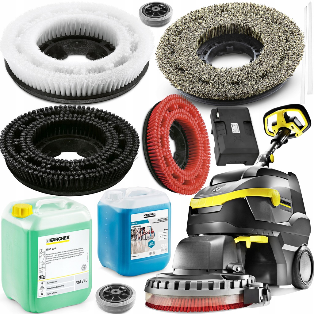 KARCHER BD 38/12C BP PACK SZOROWARKA BATERIA MULTI - 9315533244 ...