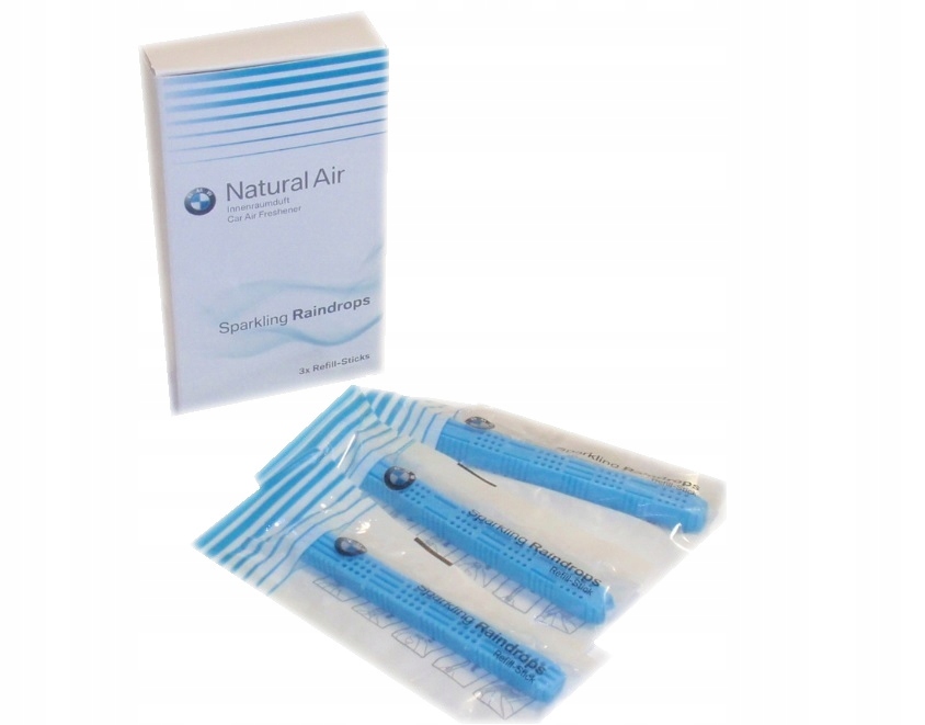 BMW ZAPACH NATURAL AIR WKŁAD 3X SPARKLING RAINDROP - 7955967215 ...