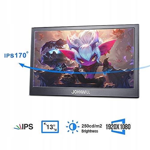 Купить JOHNWILL IPS Full HD 1920x1080 монитор 11,6 дюйма: отзывы, фото ...