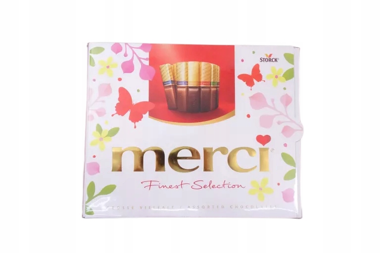 CZEKOLADKI MERCI FINEST SELECTION 250 G - 14471541536 - oficjalne ...