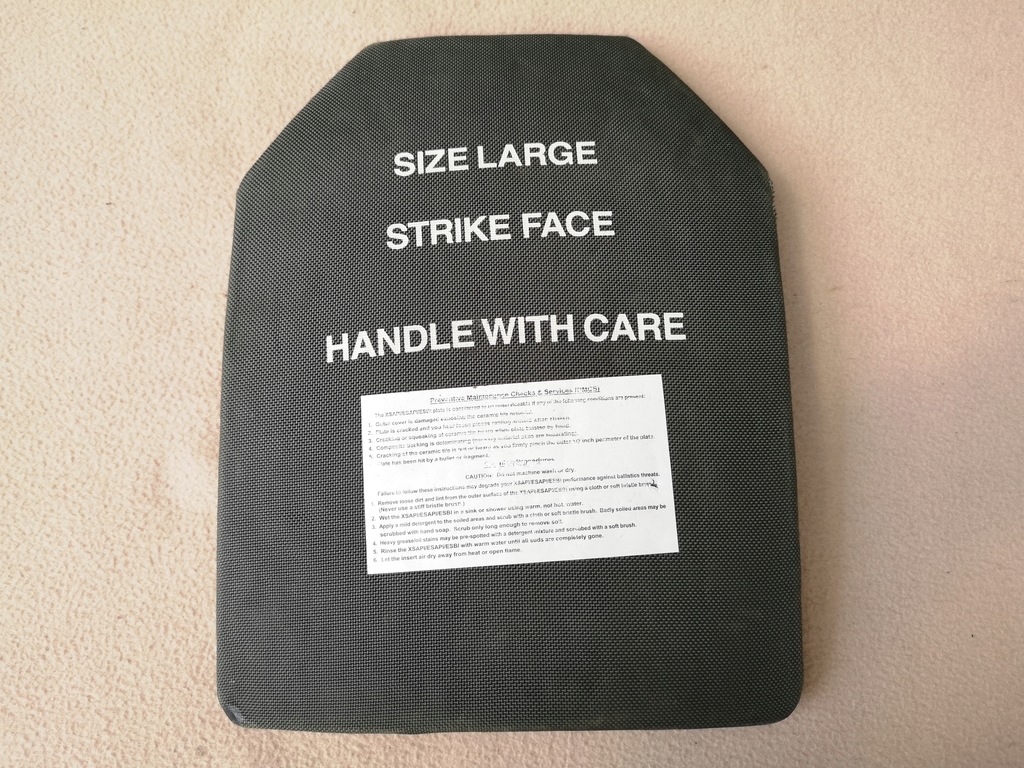 PŁYTA CERAMICZNA ESAPI BALISTYCZNA US ARMY USMC - 11033709265 ...