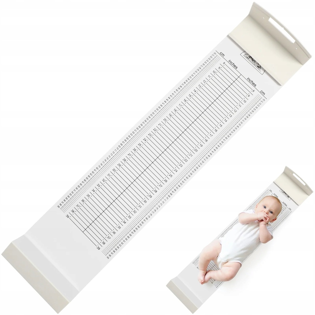 Ruler Infant Measuring Mat Height Chart Pad Kids' Room Décor Soft Abs ...