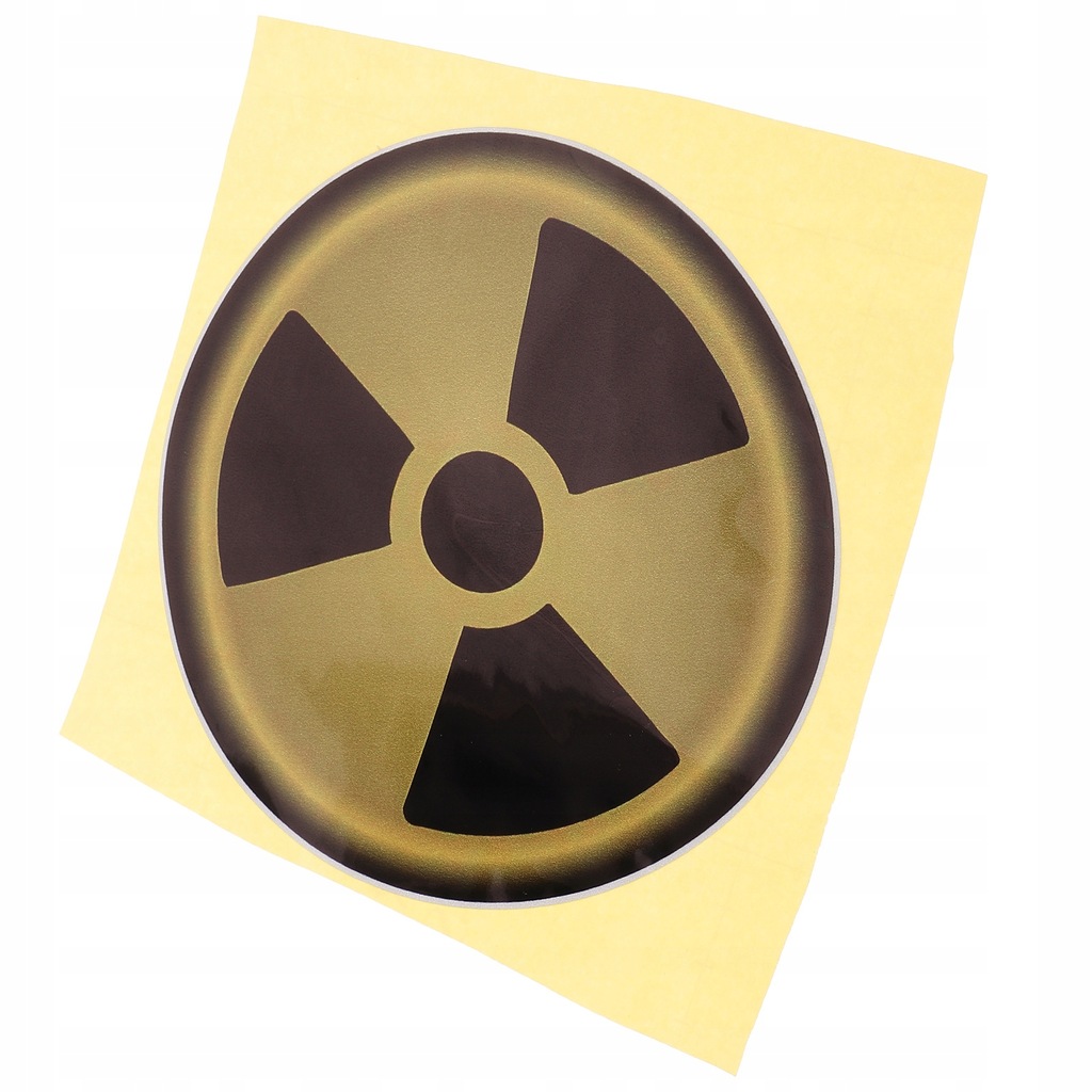NUCLEAR RADIATION WARNING SIGN STICKER RADIATION - 14350098097 ...