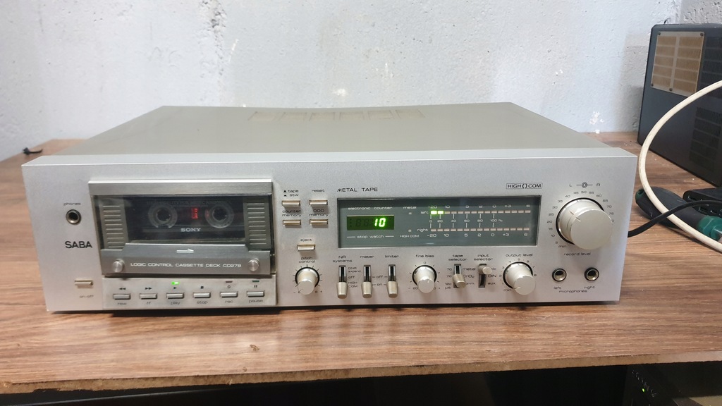 Magnetofon Kasetowy Saba CD278 Vintage - 17442874597 - oficjalne ...