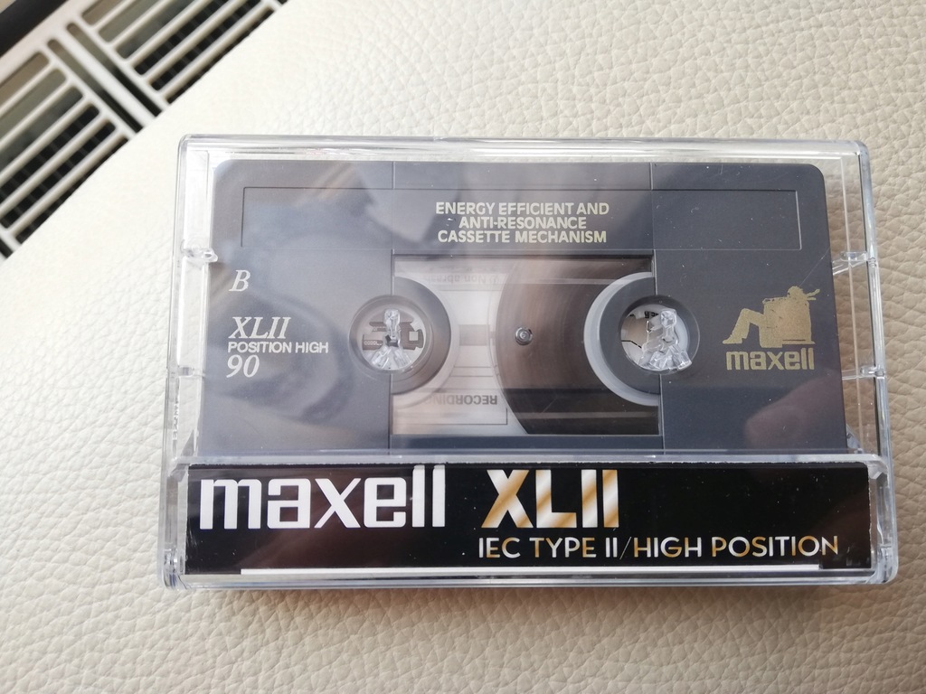 Kaseta magnetofonowa Maxell XLII 90 CHROM - 11997842998 - oficjalne archiwum Allegro