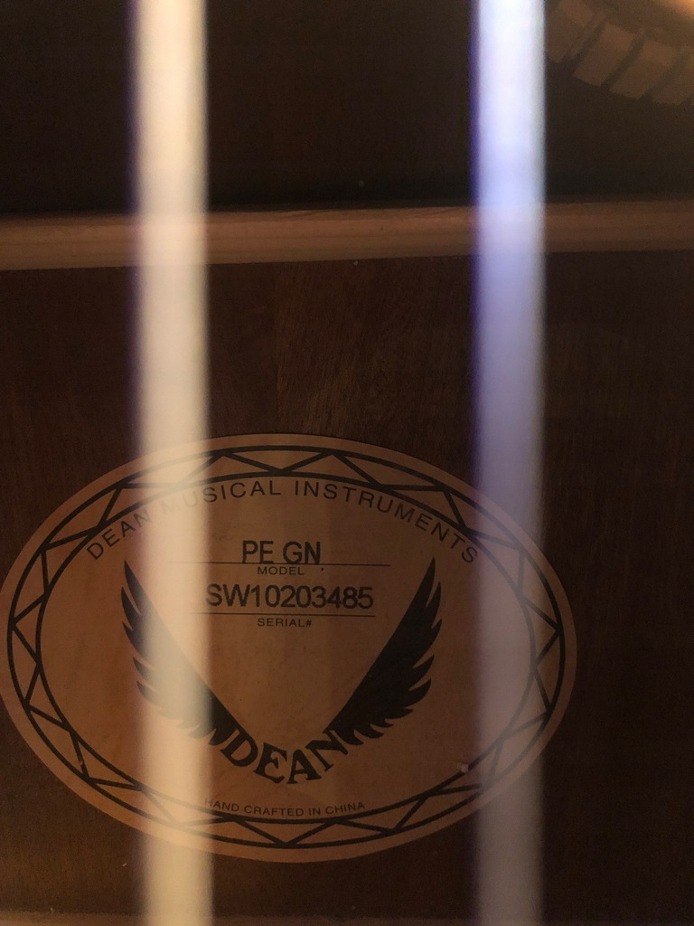 Dean PE-GN gitara elektroakustyczna - 11493169379 - oficjalne archiwum ...