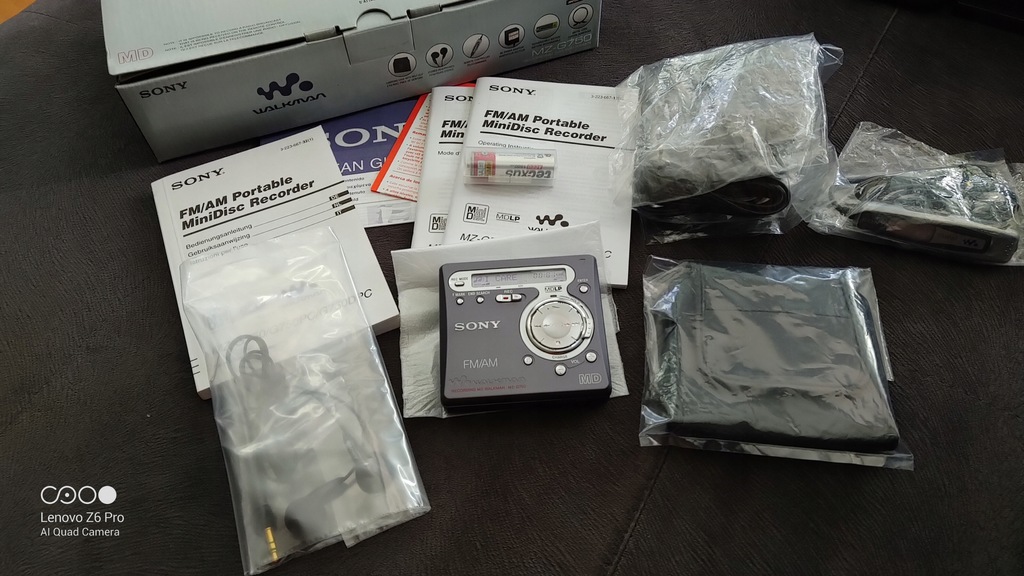 SONY MZ-G750 MDLP Z RADIEM AM/FM!! NOWY!!! UNIKAT! - 11102766531 ...