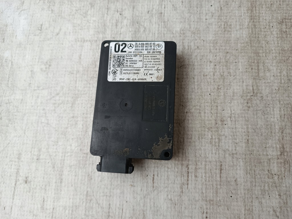 Radar Sensor Czujnik Distronic A0009058702 Mercedes W222 W218 W212 W213 ...