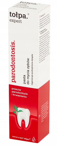 Tołpa Parodontosis pasta do zębów (paradontoza) - 5248927842 ...