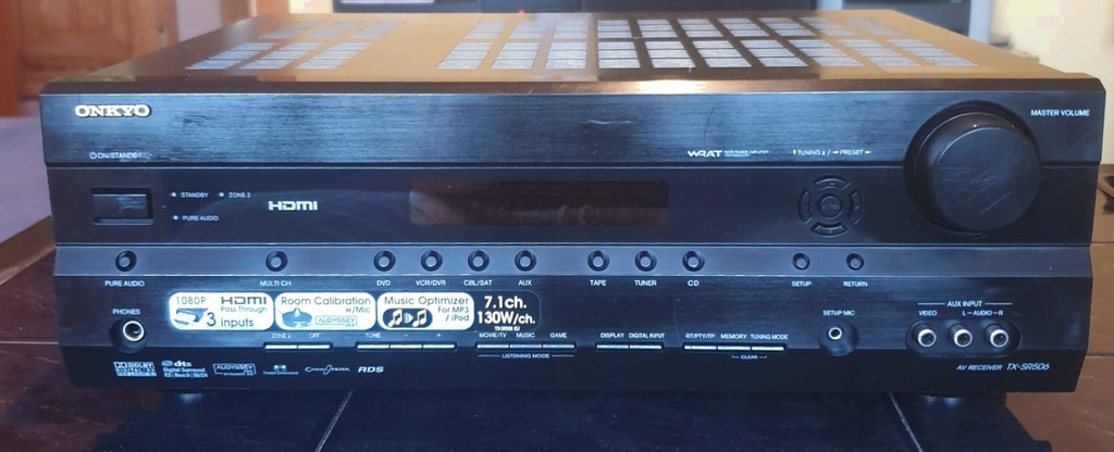 WZMACNIACZ AMPLITUNER ONKYO TX-SR506 7.1 - 12198046930 - oficjalne archiwum Allegro