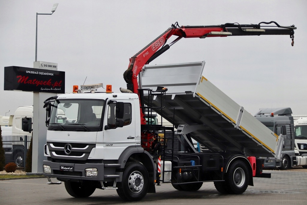 MERCEDES AXOR 1829/WYWROTKA+HDS FASSI F10 / PILOT - 8878055004 ...