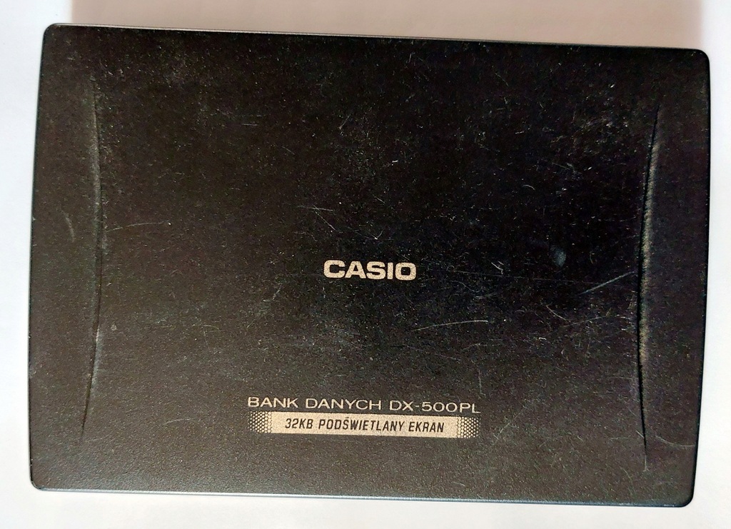 CASIO: BANK DANYCH DX-500PL | NOTES ELEKTRONICZNY - 13695870909 ...