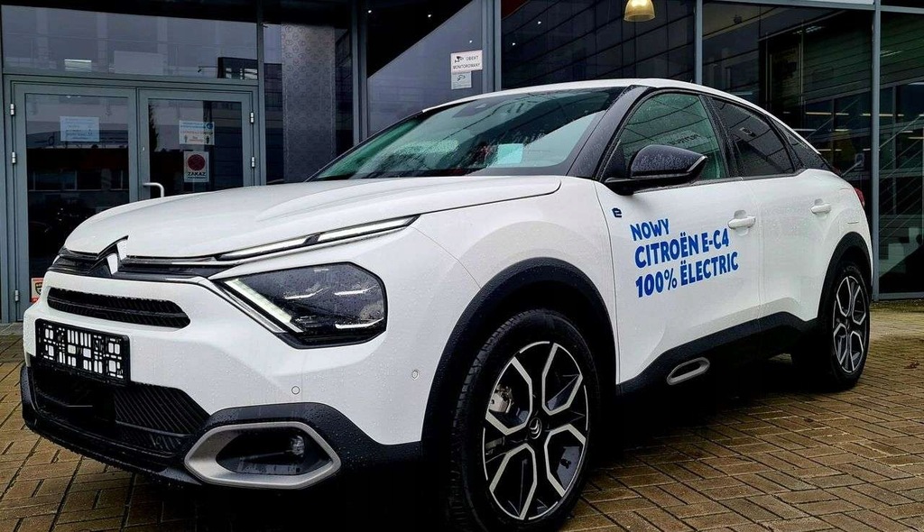 Citroen C4 Citroen eC4 SHINE elektryk od reki - 12855972385 - oficjalne ...