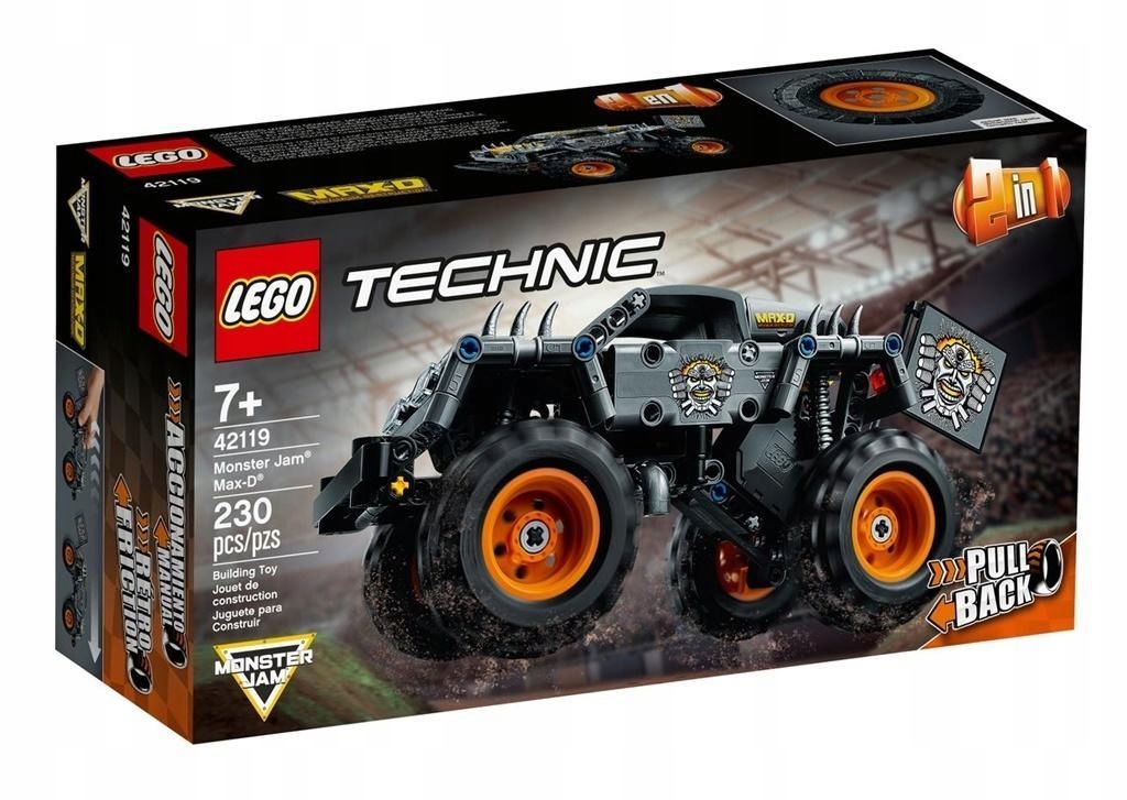 LEGO TECHNIC 42119 MONSTER JAM MAX-D, LEGO - 12279337415 - oficjalne ...