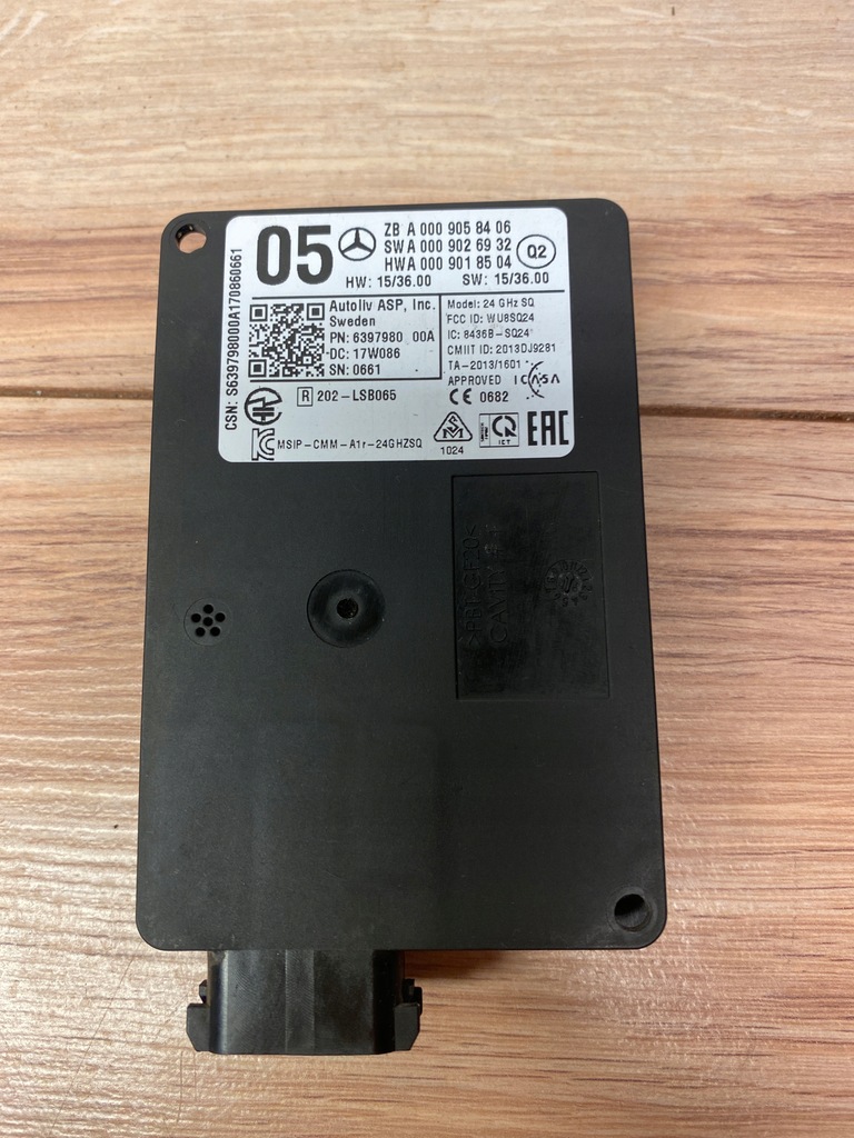 Mercedes-Benz OE A0009058406 radar sensor czujnik - 11165247003 ...