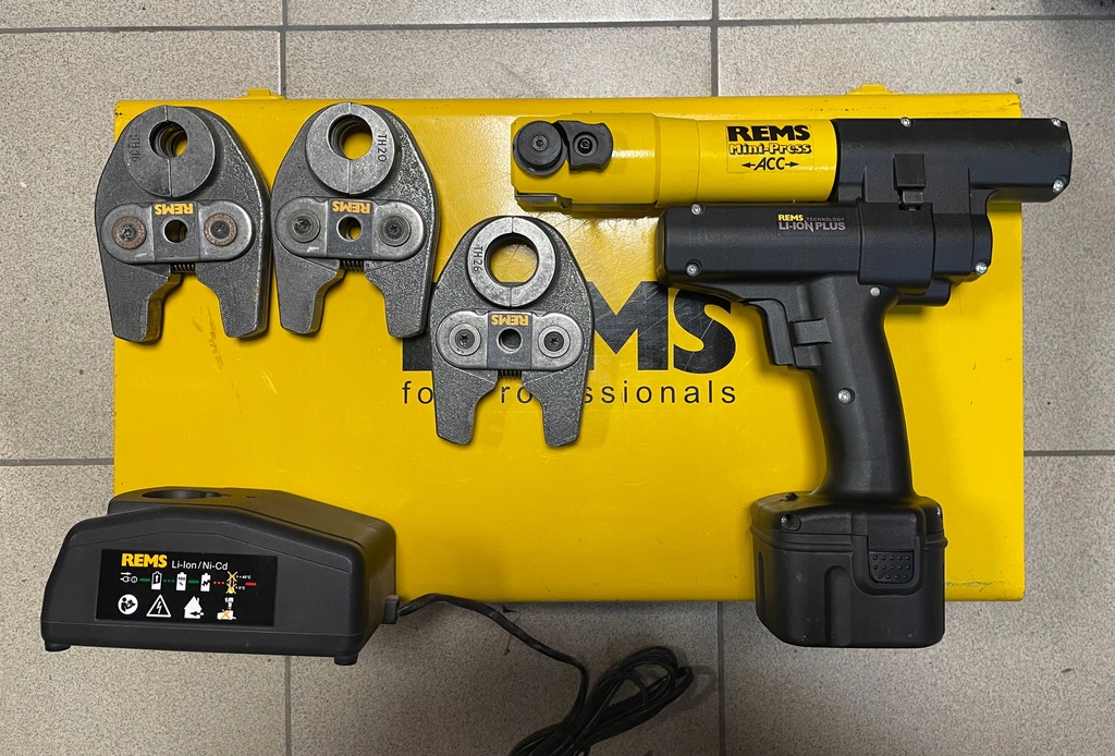 Zaciskarka do rur Rems Mini Press ACC ALU PEX TH16 - 11752152040 ...