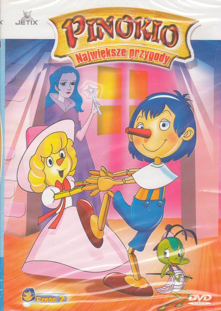 PINOKIO NAJWIĘKSZE PRZYGODY DVD FOLIA - 12026328839 - oficjalne archiwum Allegro