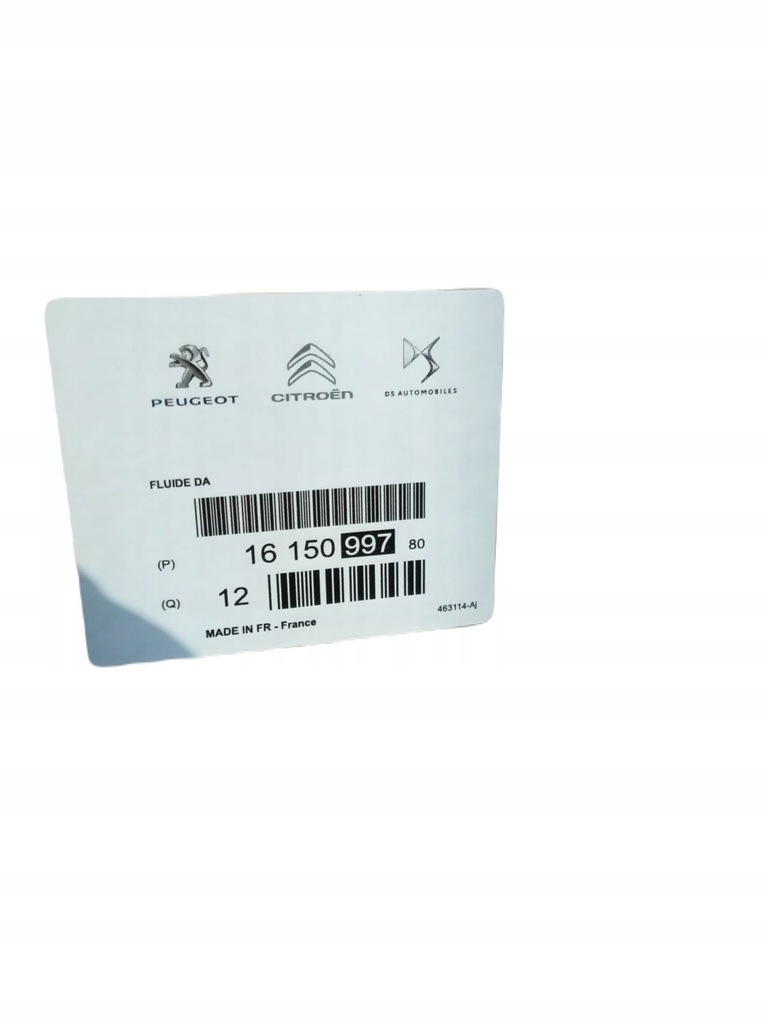 1615099780 PŁYN OLEJU WSPOMAGANIA KIEROWNICY OE 1L - 12705065413 ...