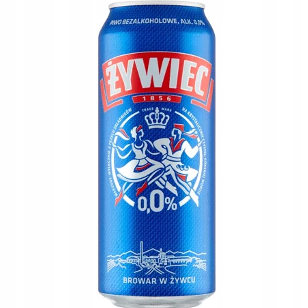 PIWO 0% BEZALKOHOLOWE ZYWIEC 500ML PUSZKA - 12563451155 - oficjalne ...